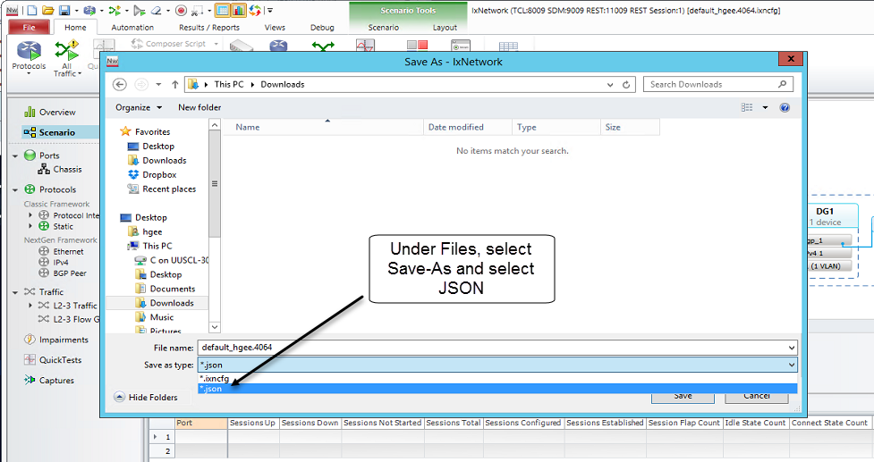 How To Load An Exported JSON Config File